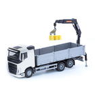 EMEK LASTEBIL VOLVO KRANBIL HVIT MED HIAB-KRAN 1:25 - On The Road Again
